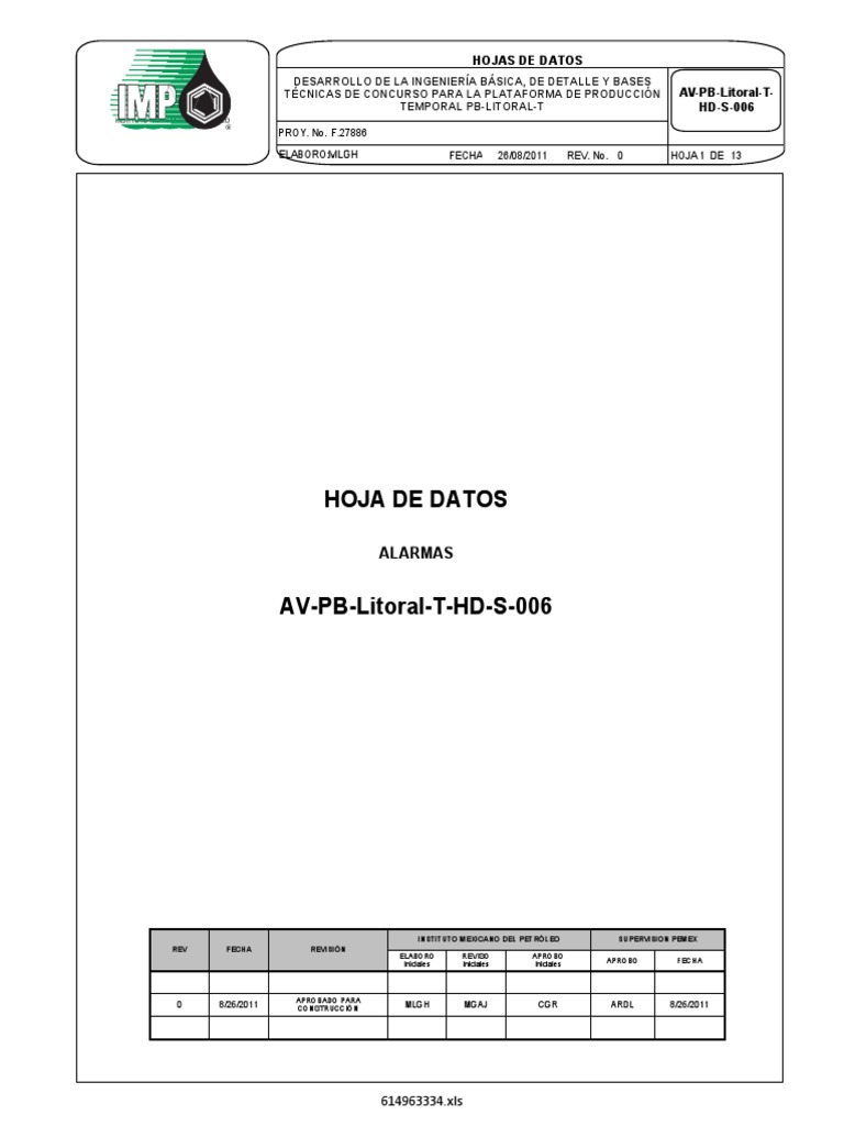 AV PB Litoral T HD S 006 | PDF | Cobre | Tornillo