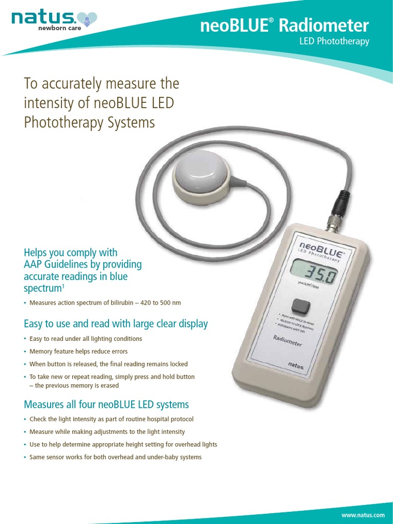 NeoBLUE Radiometer | PDF | Light Emitting Diode | Calibration