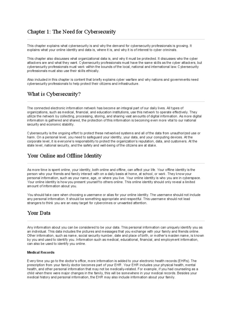 Chapter 1 | PDF | Malware | Computer Virus