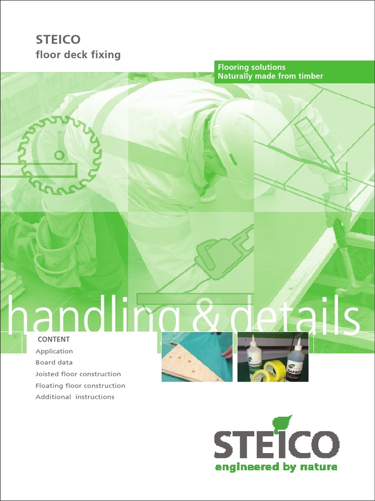 STEICO Floor Deck Installation Guide | PDF | Technology & Engineering