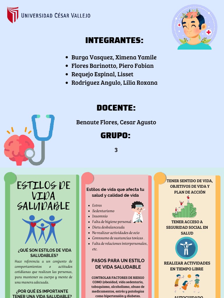 Estilos de Vida Saludable | PDF