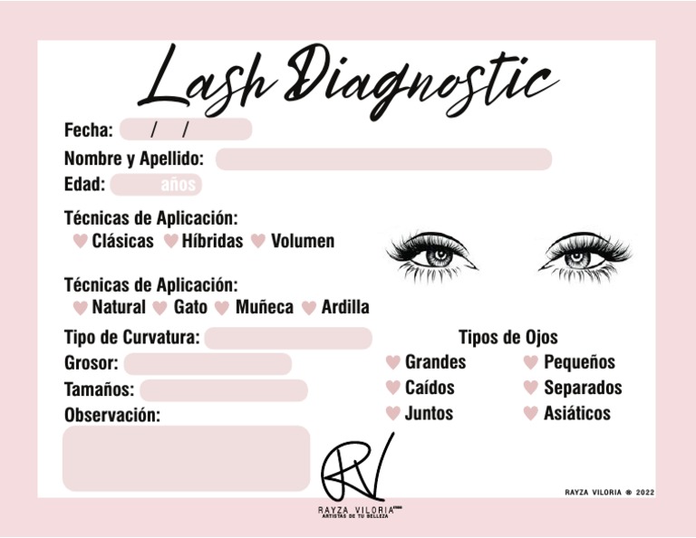 Formato Lash Diagnostic | PDF