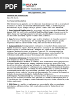 Offer Letter For LA ASM | PDF | Employment | Salary