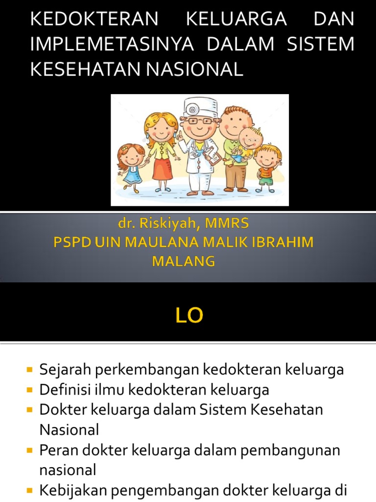 Kedokteran Keluarga Dalam SKN | PDF