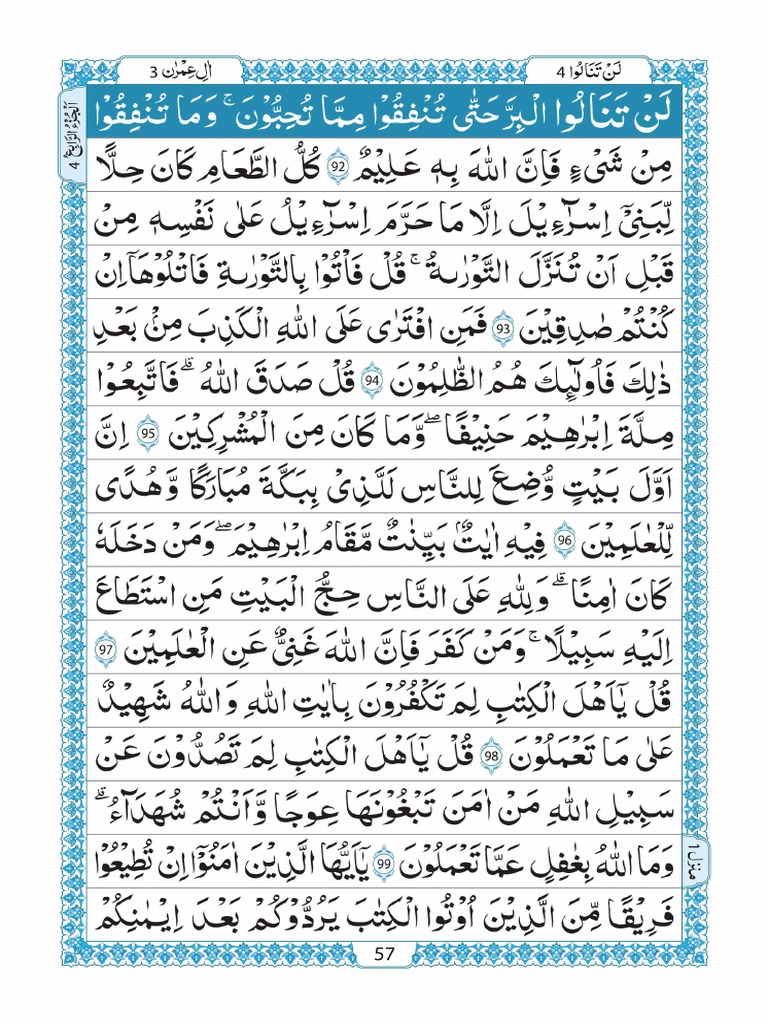 Quran Juz para 4 | PDF