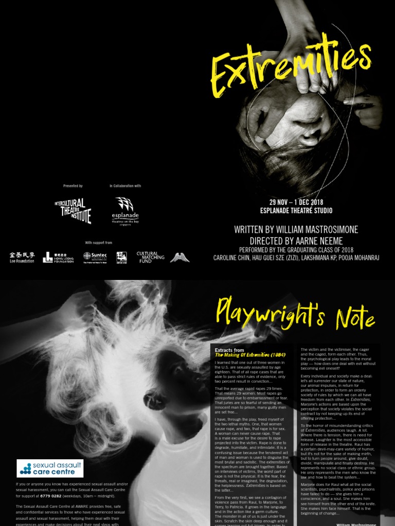 Extremities: A Play About Sexual Violence and Empowerment | PDF | Rape