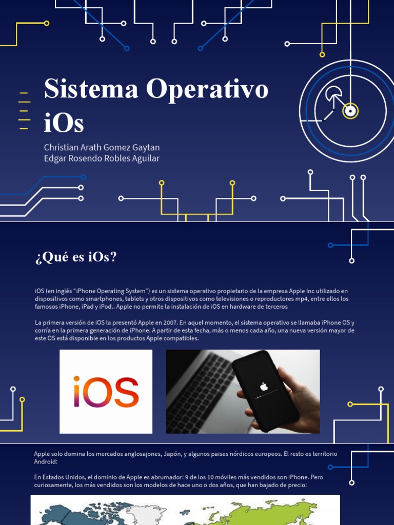 Sistema Operativo IOs | PDF | Ios | Apple Inc.