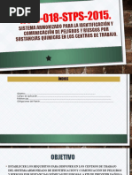 NOM 033-STPS-2015 (Marzo) | PDF | Oxígeno | Química