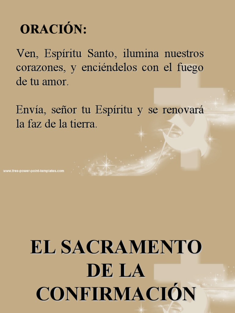 Tema 2 El Sacramento de La Confirmación | PDF | Confirmación | espíritu Santo