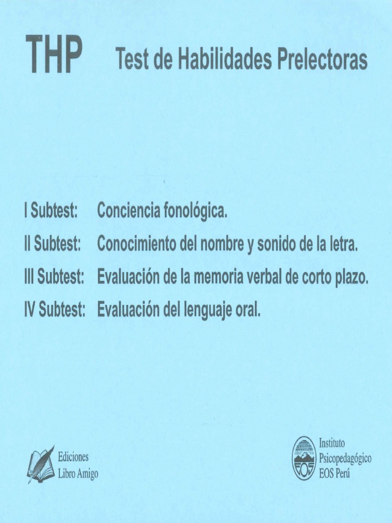 THP - Material para Aplicar | PDF