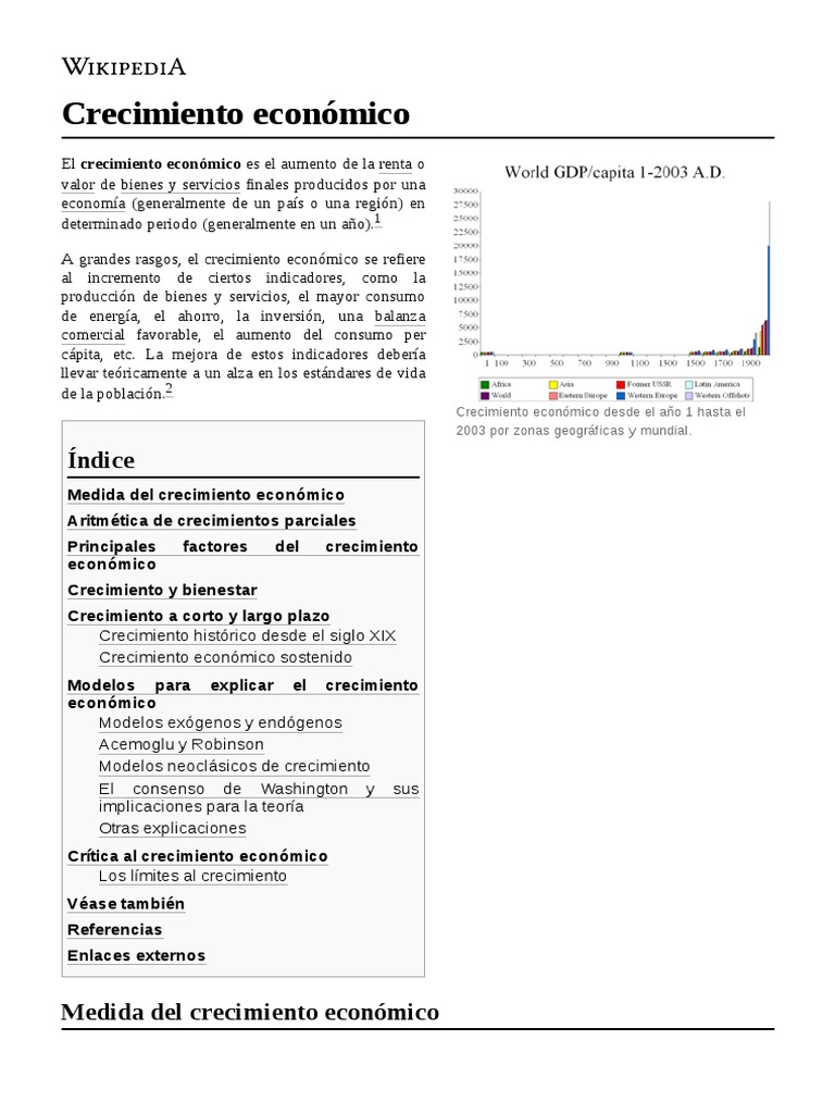 Crecimiento Económico | PDF | Crecimiento económico | Macroeconómica