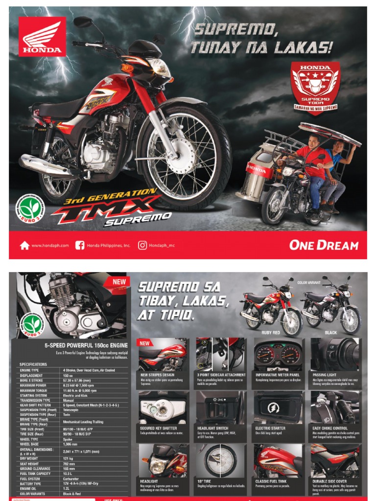 TMX Supremo Brochure | PDF