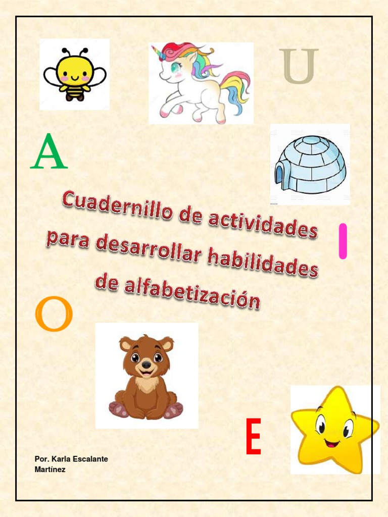 Cuadernillo de Actividades para Alfabetizacion | PDF | Alfabeto | Notación
