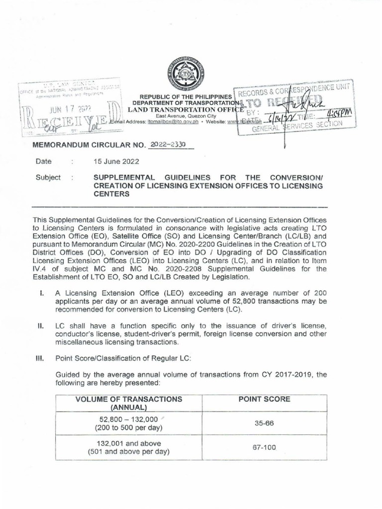 MC 2022-2330 | Download Free PDF | Driver's License | Government