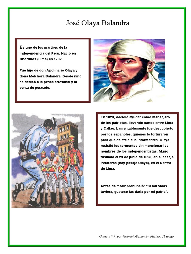 José Olaya Balandra GABRIEL | PDF | Deportes y actividades al aire ...