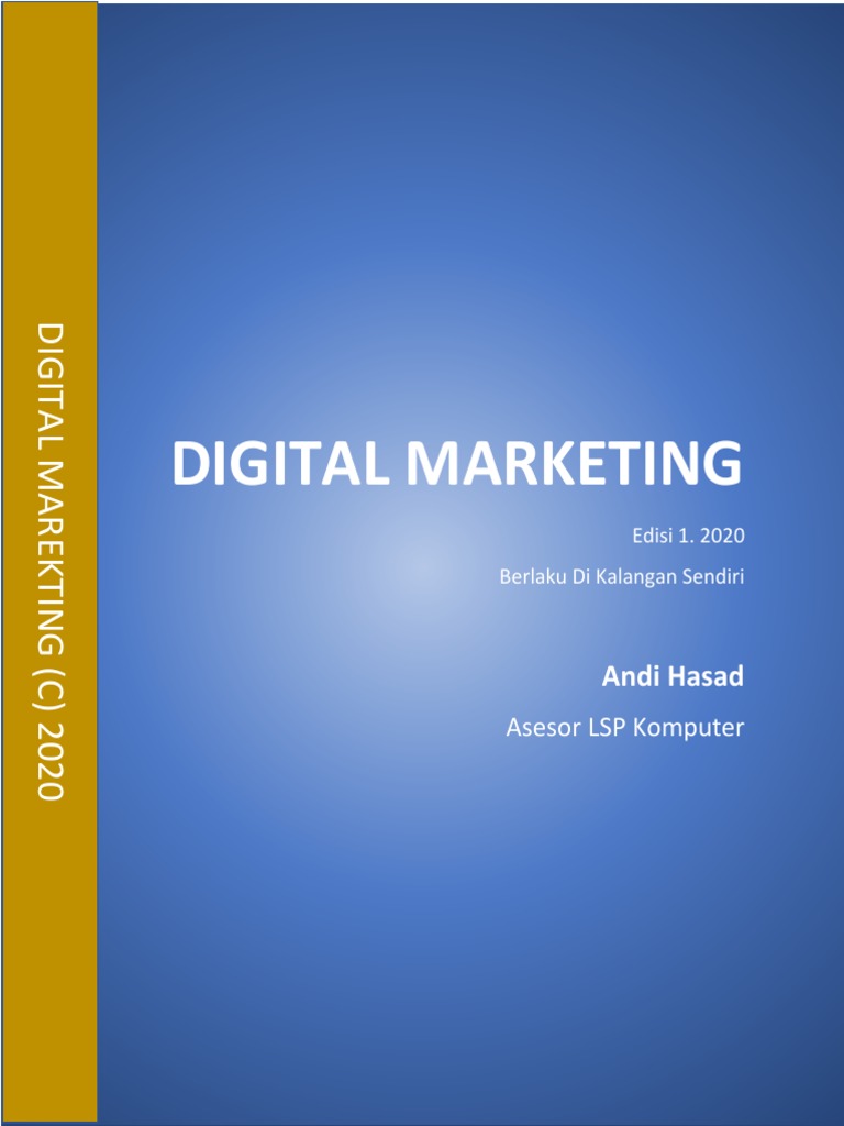 Panduan Lengkap Digital Marketing 2020 | PDF | Karier & Perkembangan ...