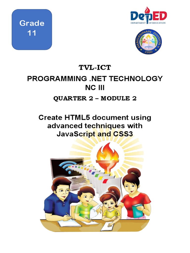Q2 MODULE2 G11 .NET PROG MangaldanNHS | PDF | Java Script | Html Q2 MODULE2 G11 .NET PROG MangaldanNHS | PDF | Java Script | Html