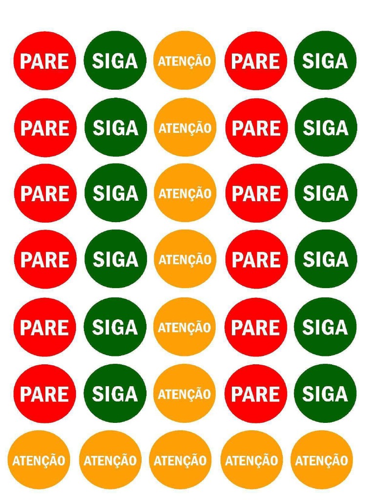 Cores Do Semaforo | PDF