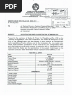 Request Letter To DPWH | PDF