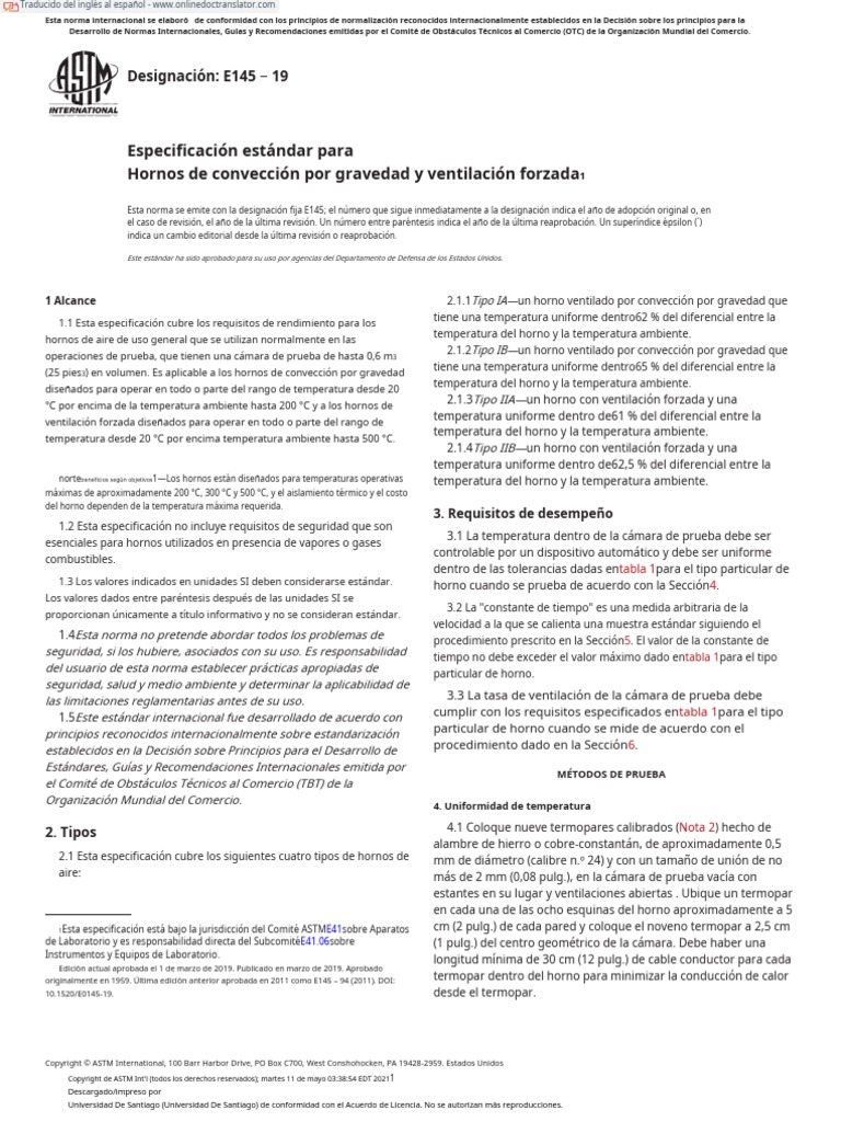 3 (IN) E145-19.en - Es | PDF | Par termoeléctrico | Temperatura