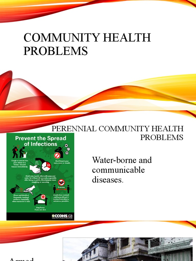 Community Health Problems | PDF | Waste | Waste Management