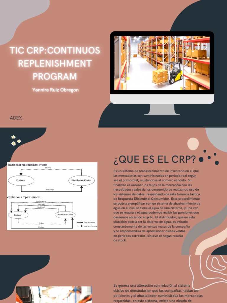 Tarea 3 - TIC CRP Continuos Replenishment Program - E-Logística e ...