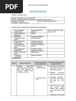 Contoh Form JSA | PDF