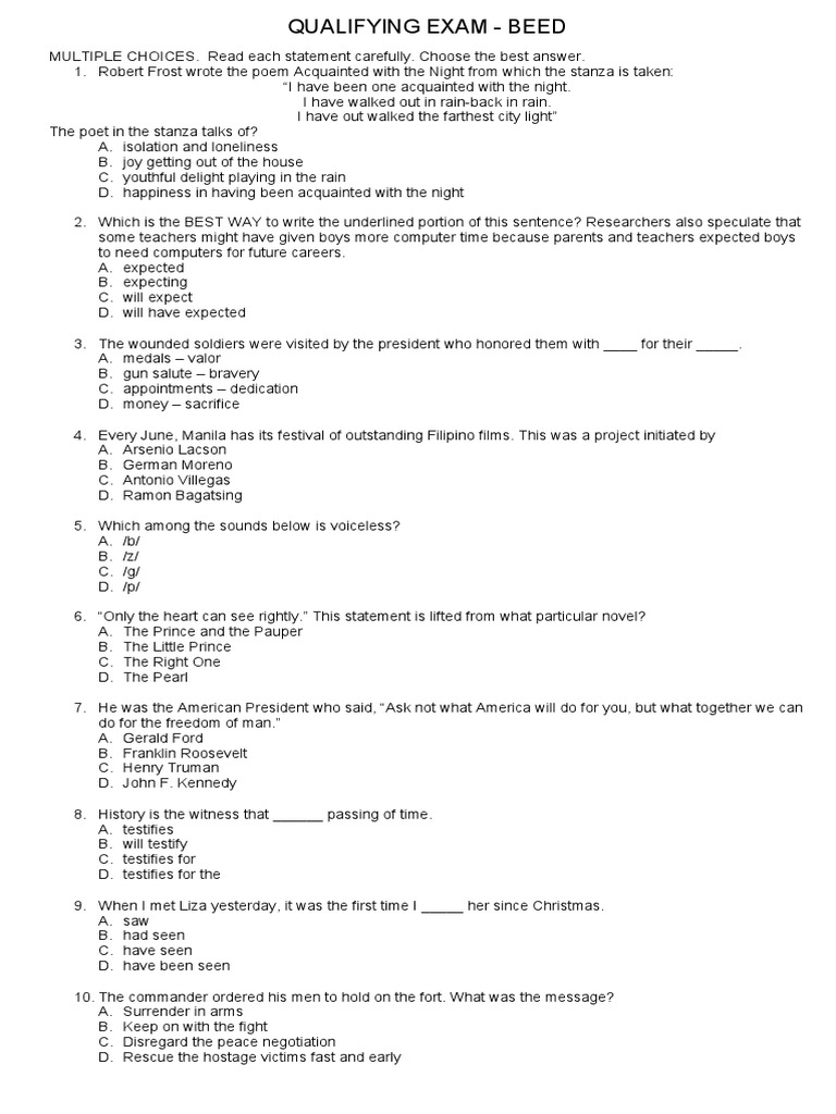 Qualifying Beed | PDF | Educational Technology | Rice