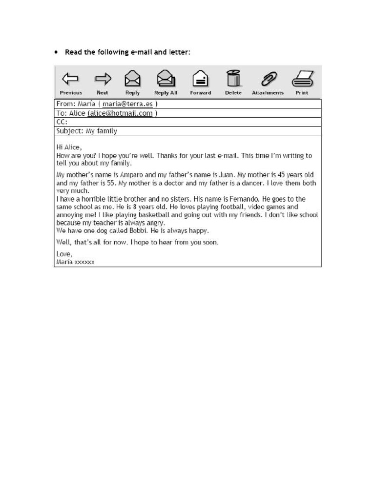 Email Sample | PDF