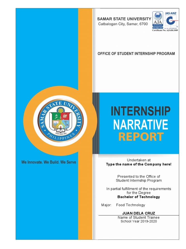 Sip Narrative Report 2019 | PDF | Internship | Job Hunting
