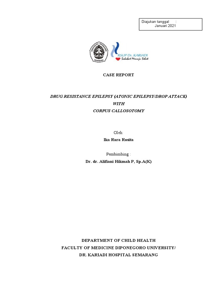 Case Report | PDF | Epilepsy | Hiv/Aids