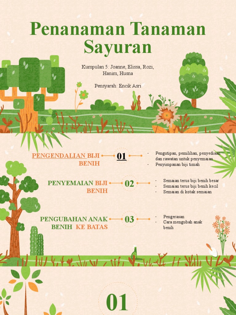 Penanaman Tanaman Sayuran | PDF