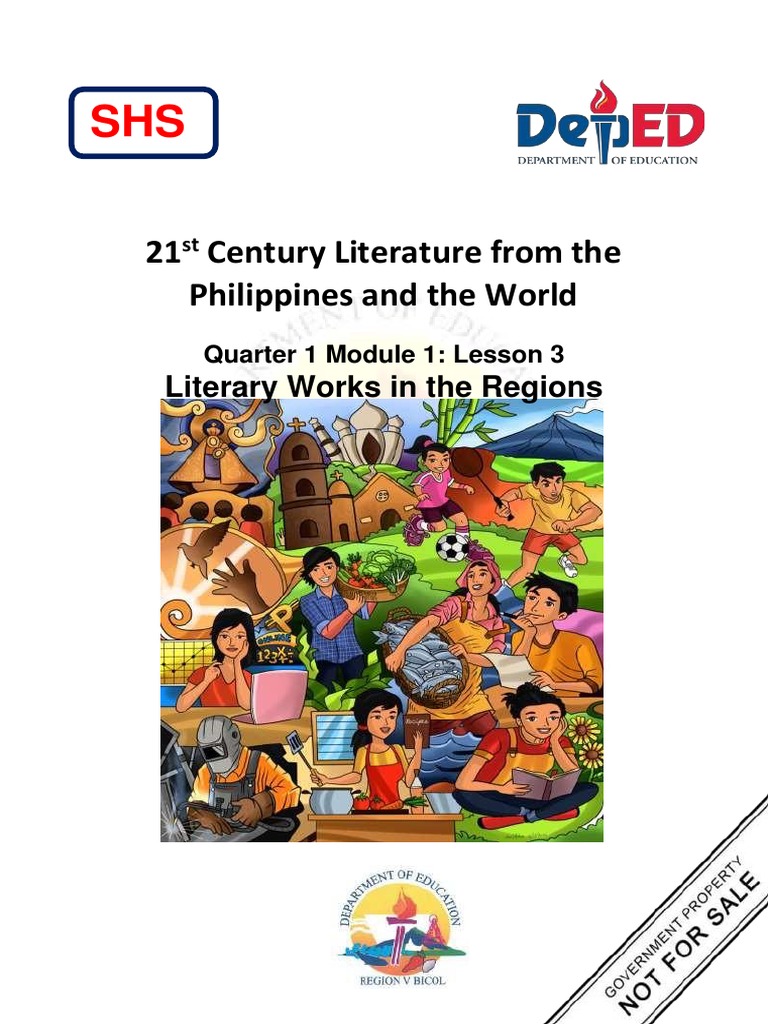21st Century Lit Q1 Module 1 Lesson 3 | PDF