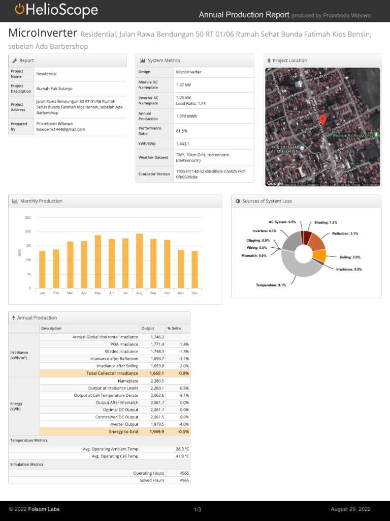 Micro Inverter Simulation | PDF