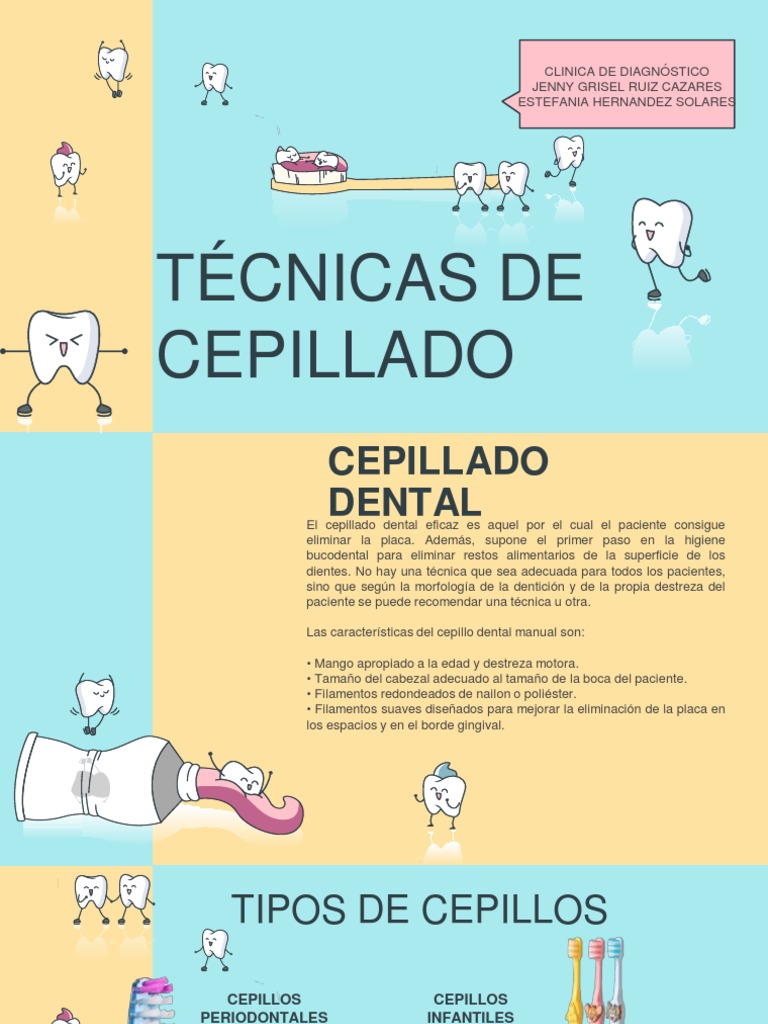 Técnicas de Cepillado | PDF | Cepillo de dientes | Odontología