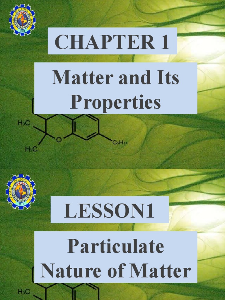 Nature of Matter | PDF