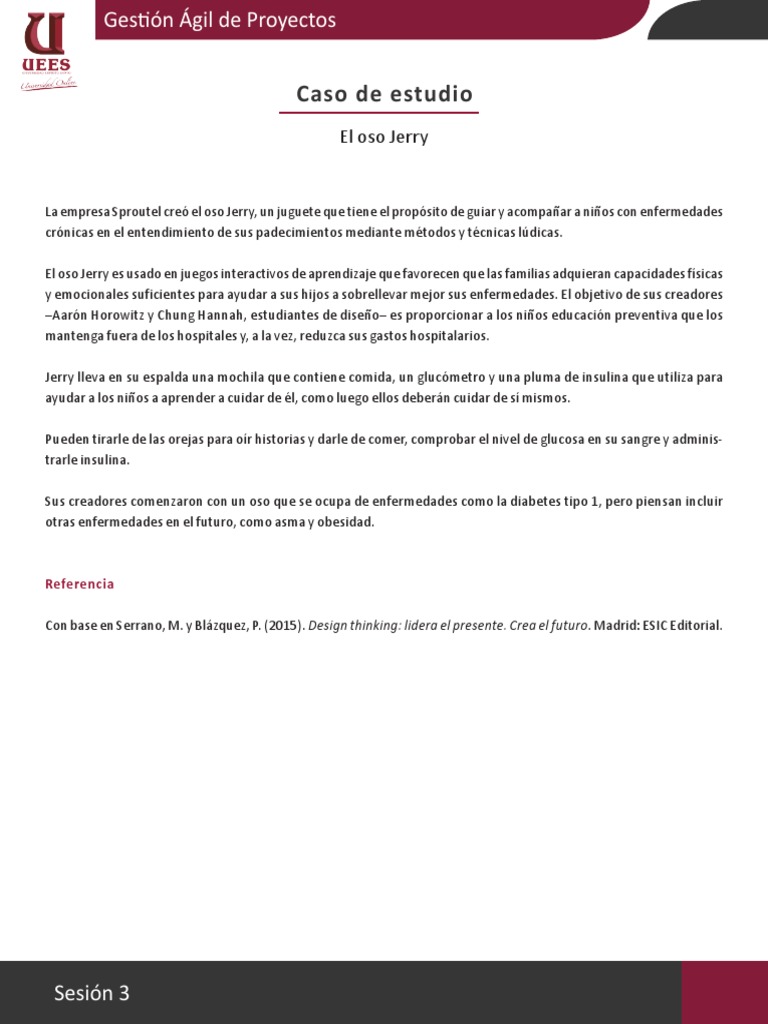 Caso. El Oso Jerry - GAP - V2 | PDF