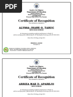 Certificate of Grades Template | PDF