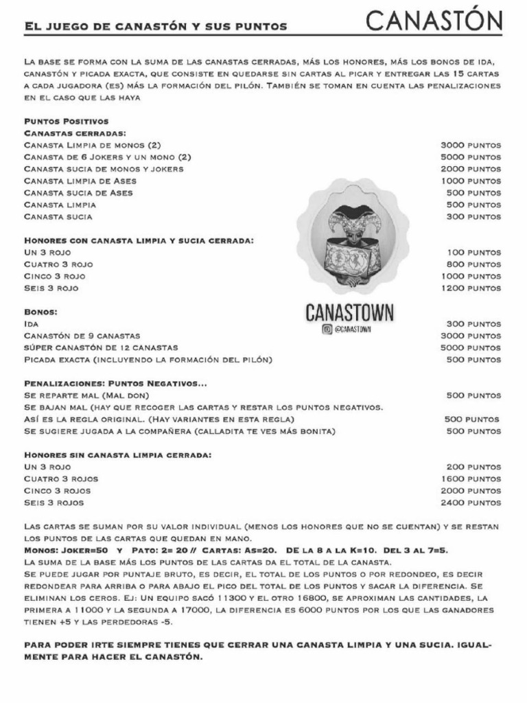 Canastón 1 | PDF