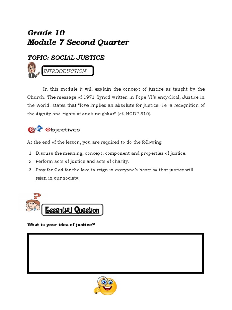 CLE Grade 10 Module 7 2nd Quarter | PDF | Justice | Crime & Violence