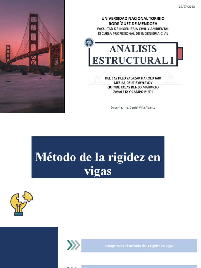 Metodo de La Rigideces en Vigas | PDF | Rigidez | Viga (Estructura)