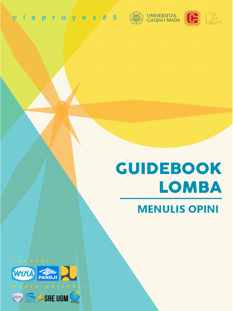 Panduan Lomba Menulis Opini EBT | PDF