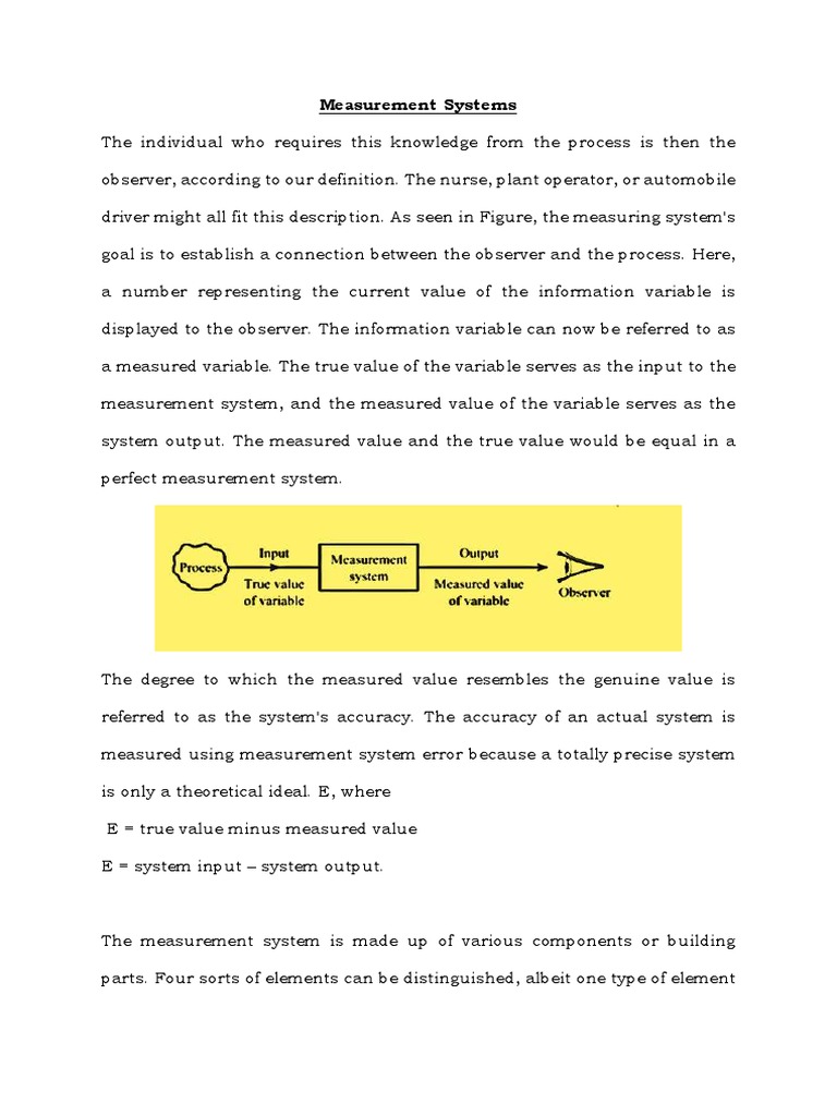 Measurement Systems Block Diagram | PDF | Analog To Digital Converter ...