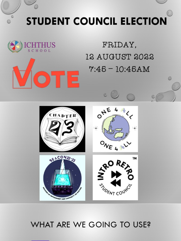 Student Council (Election) | PDF | Career & Growth