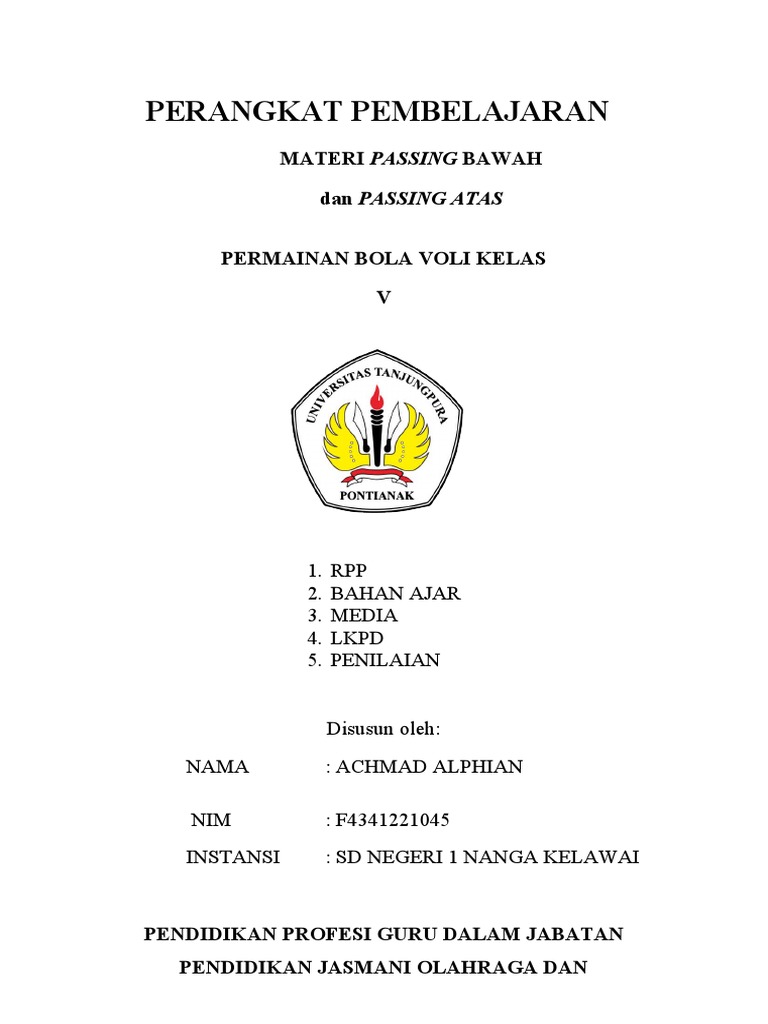 Perangkat Pembelajaran Rencana Aksi 1 | PDF | Karier & Perkembangan