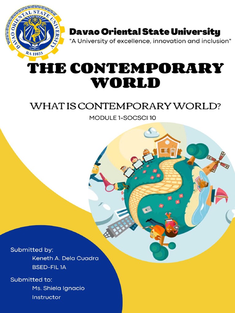 COntemporary World - Answer Sheets | PDF | Sovereign State | Sovereignty