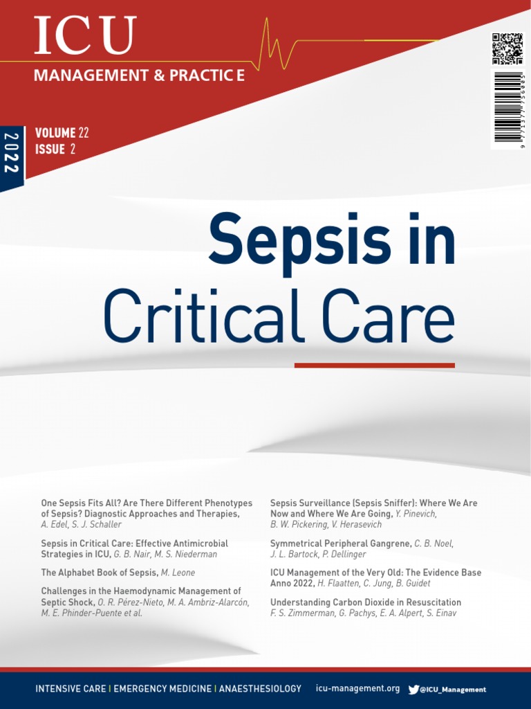 Icu2 Vol22 Sepsisincriticalcare 29march | PDF | Sepsis | Inflammation