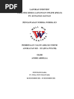 Laporan Individu PKL K3 Umum | PDF