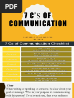 7 Cs Effective Communication | PDF | Credibility | Communication