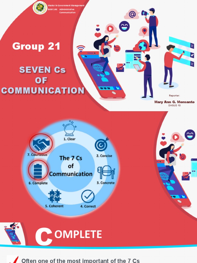 7Cs of Communication | PDF | Communication
